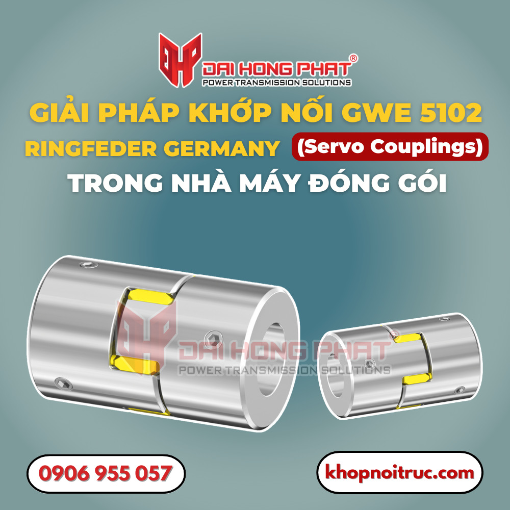 GIẢI PHÁP KHỚP NỐI GWE 5102 RINGFEDER GERMANY (SERVO COUPLINGS) TRONG NHÀ MÁY ĐÓNG GÓI - Đại ...