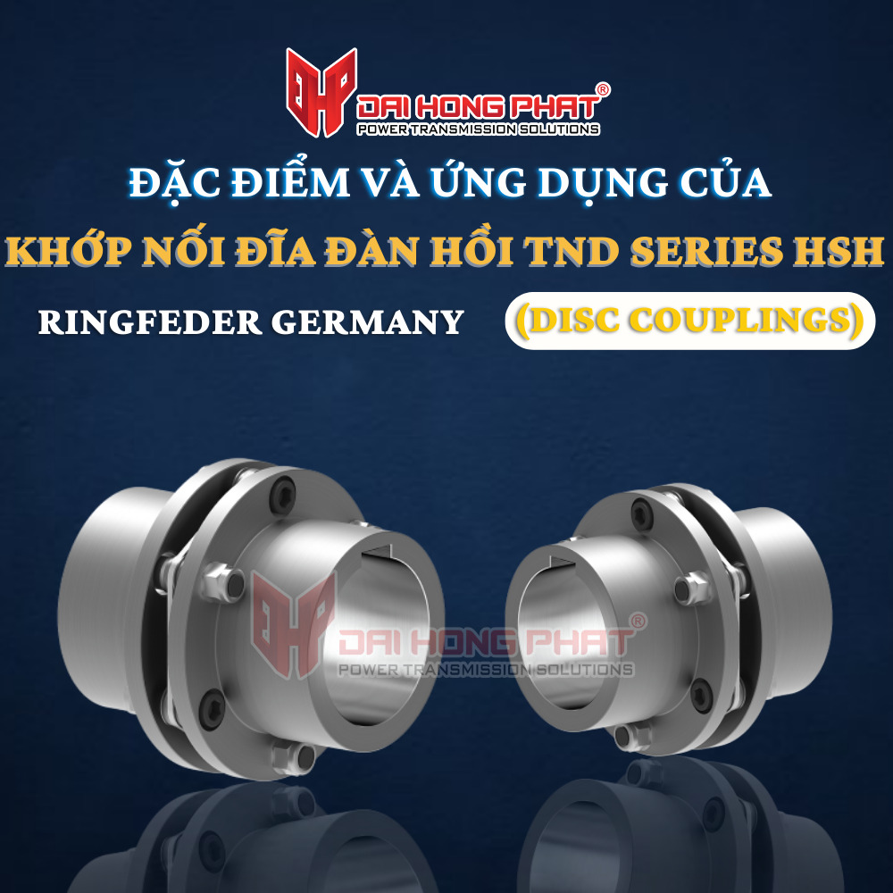 ĐẶC ĐIỂM VÀ ỨNG DỤNG CỦA KHỚP NỐI ĐĨA ĐÀN HỒI TND SERIES HSH RINGFEDER GERMANY (DISC COUPLINGS ...